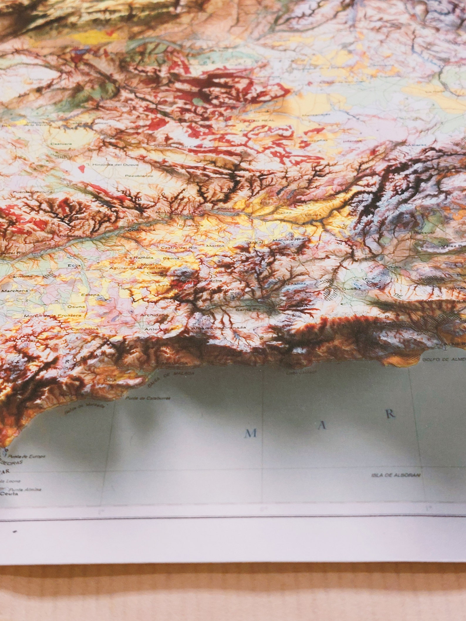 Seattle washington, USA Topographic Map of 1958 2D Poster Shaded Relief ...