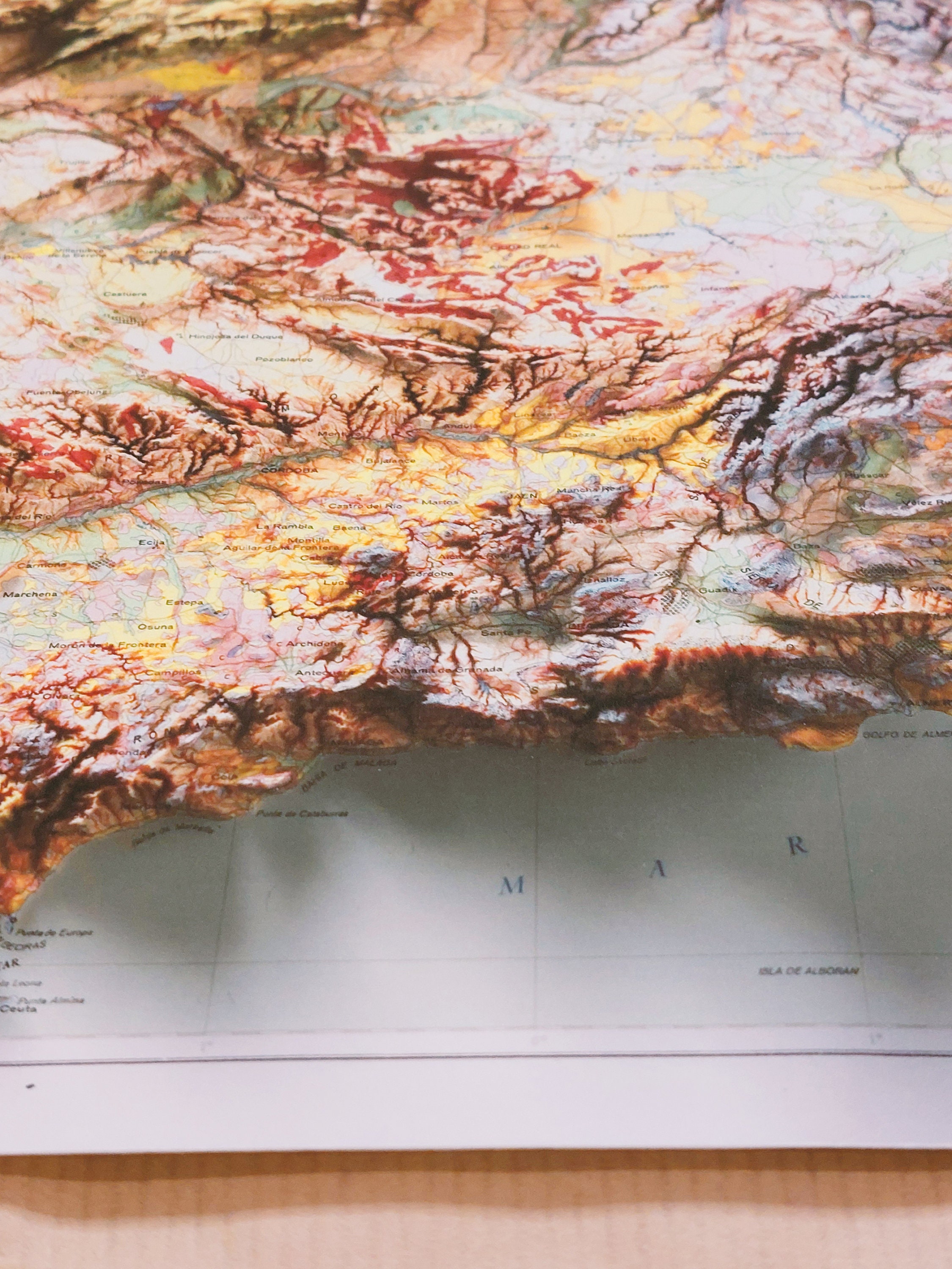 Seattle washington, USA Topographic Map of 1958 2D Poster Shaded Relief ...
