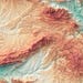 Spain Continental Elevation Map (spectral) - 2D Poster Shaded Relief ...