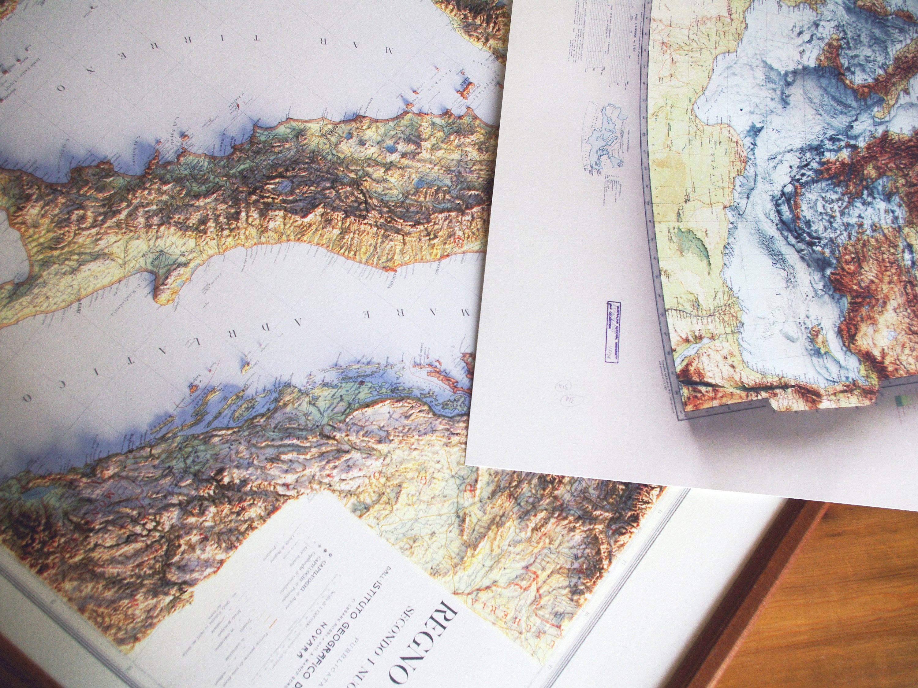 Seattle washington, USA Topographic Map of 1958 2D Poster Shaded Relief ...