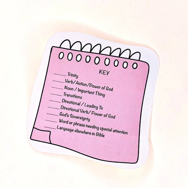 Inductive Bible Study Symbols - Etsy