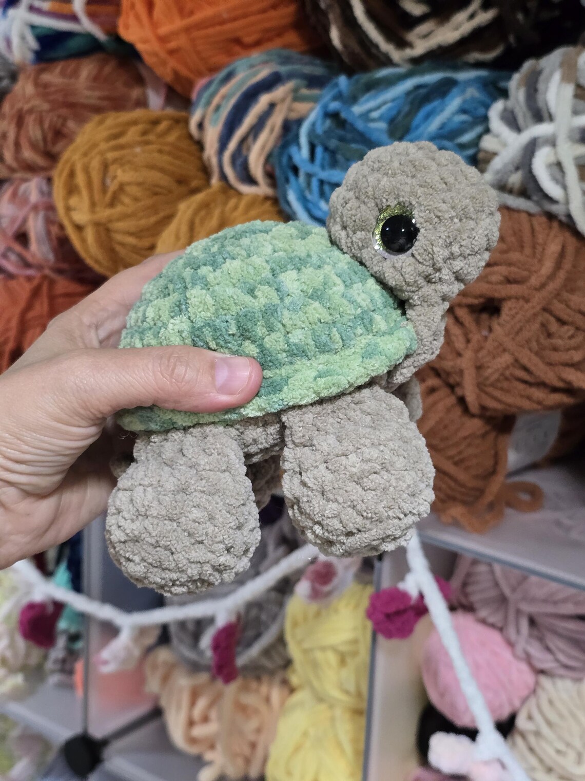 Crochet Pattern, Melvin the Turtle, No Sew Crochet Pattern, Turtle ...