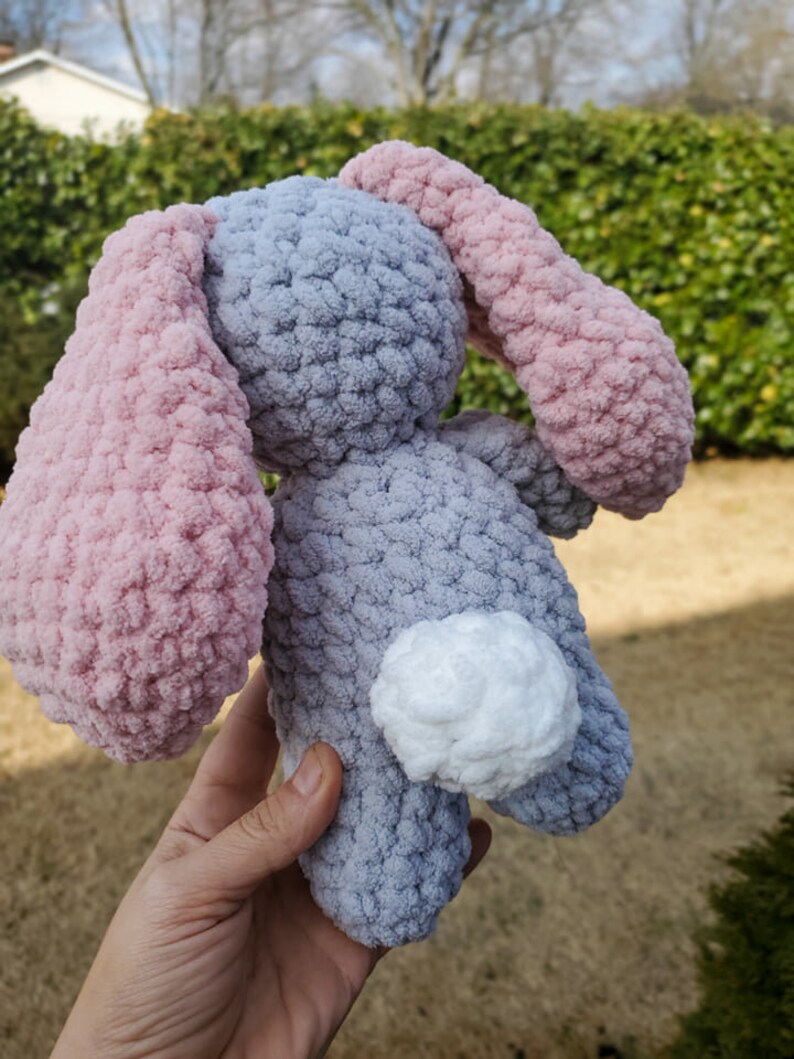 CROCHET PATTERN No Sew Bunny Includes FREE Mini Peep | Etsy