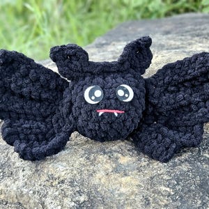 CROCHET PATTERN, Pip the Bat, Crocheted Bat, Low Sew Bat, Halloween ...