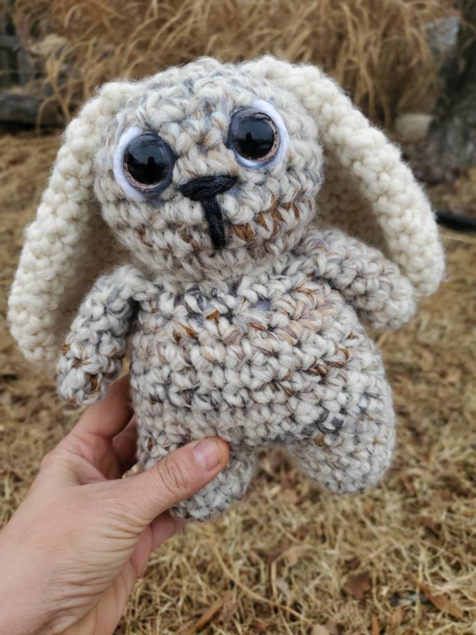 CROCHET PATTERN No Sew Bunny Includes FREE Mini Peep | Etsy