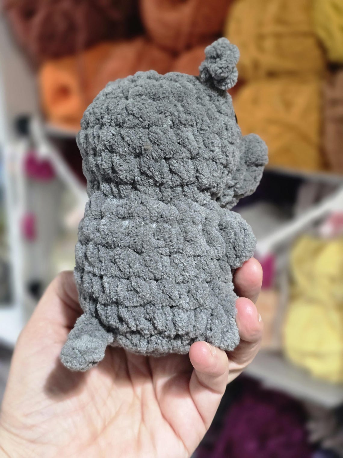 Crochet Pocket Hippo Pattern: Bernat Blanket Yarn Zoo Animal (digital ...