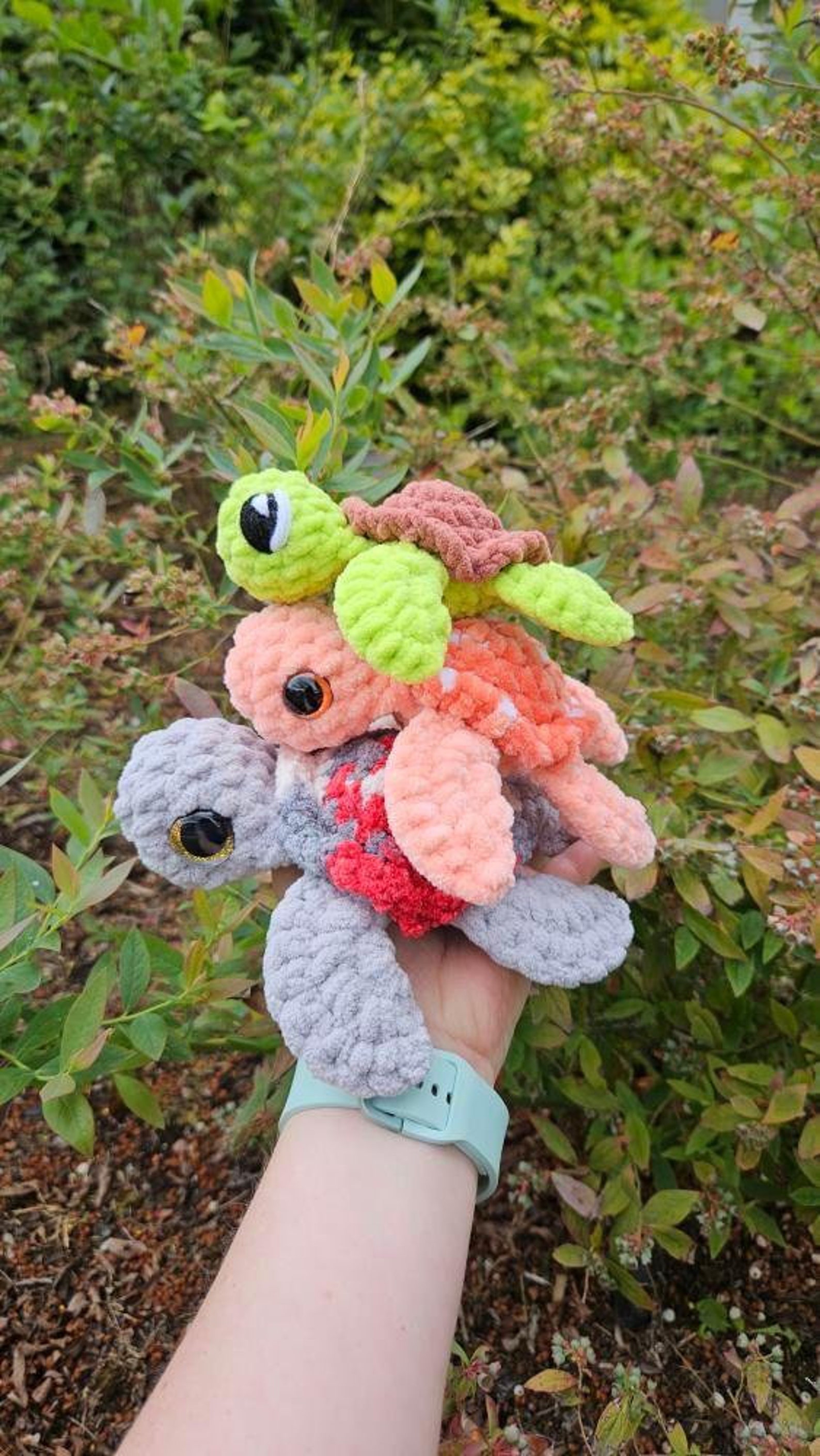 CROCHET PATTERN, Shelly the Sea Turtle, Sea Turtle Crochet Pattern, NO ...