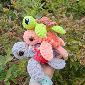 CROCHET PATTERN, Shelly the Sea Turtle, Sea Turtle Crochet Pattern, NO ...