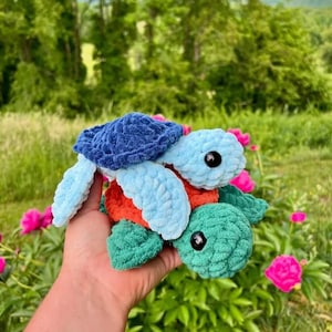 CROCHET PATTERN, Shelly the Sea Turtle, Sea Turtle Crochet Pattern, NO ...