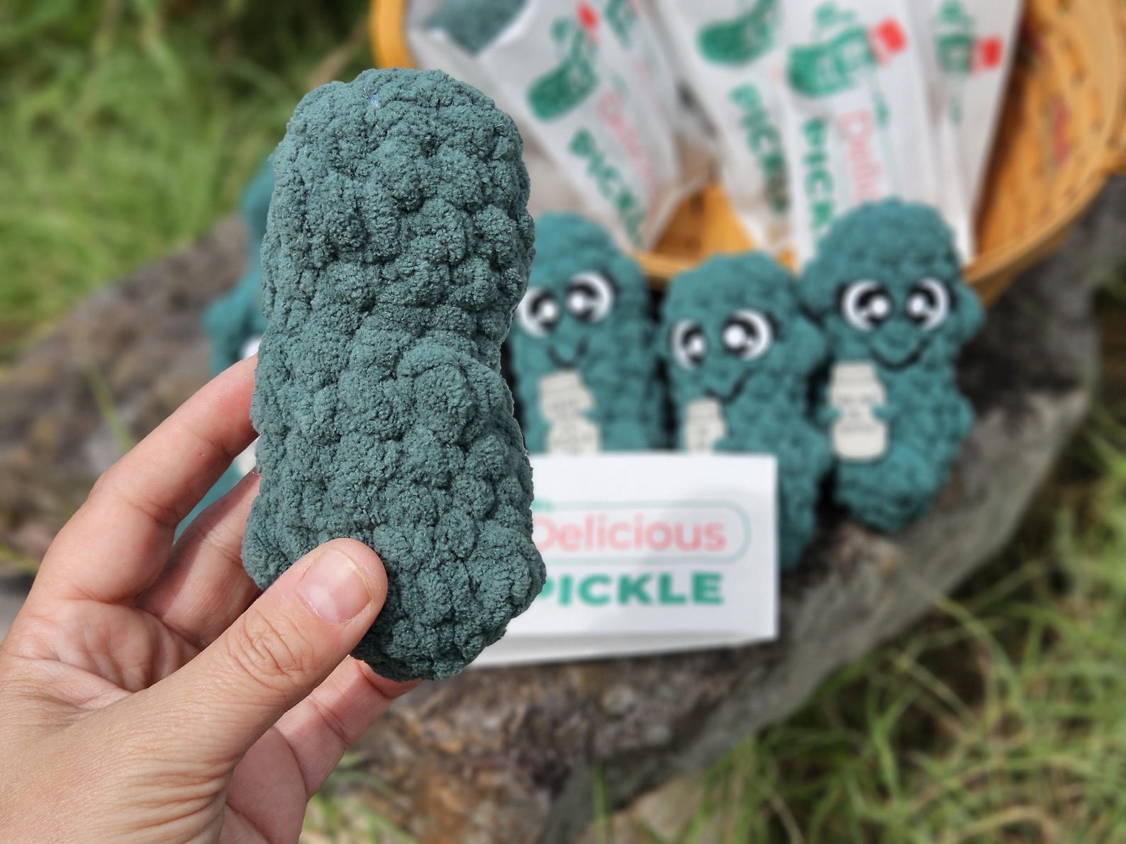 Pat the Pickle Crochet Pattern: No Sew Beginner Friendly (PDF Pattern ...