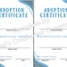 Editable Fish Adoption Certificate & Market Sign Template (canva) - Etsy