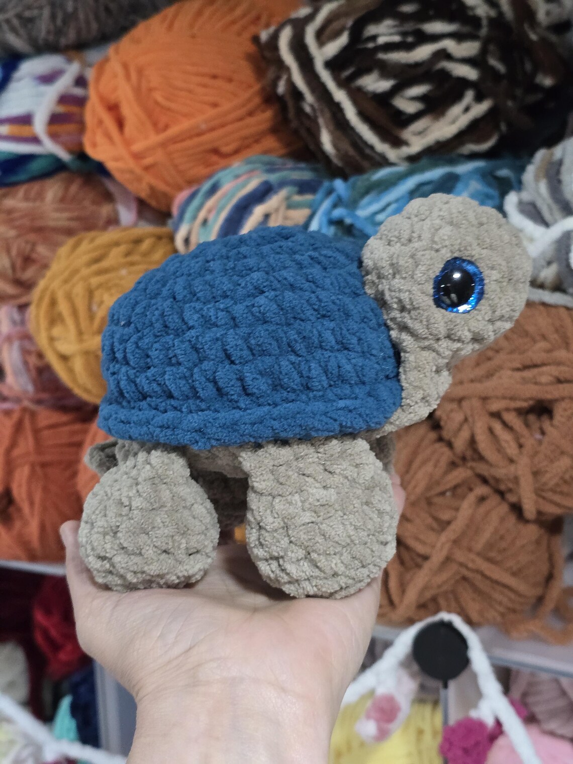 Crochet Pattern, Melvin the Turtle, No Sew Crochet Pattern, Turtle ...