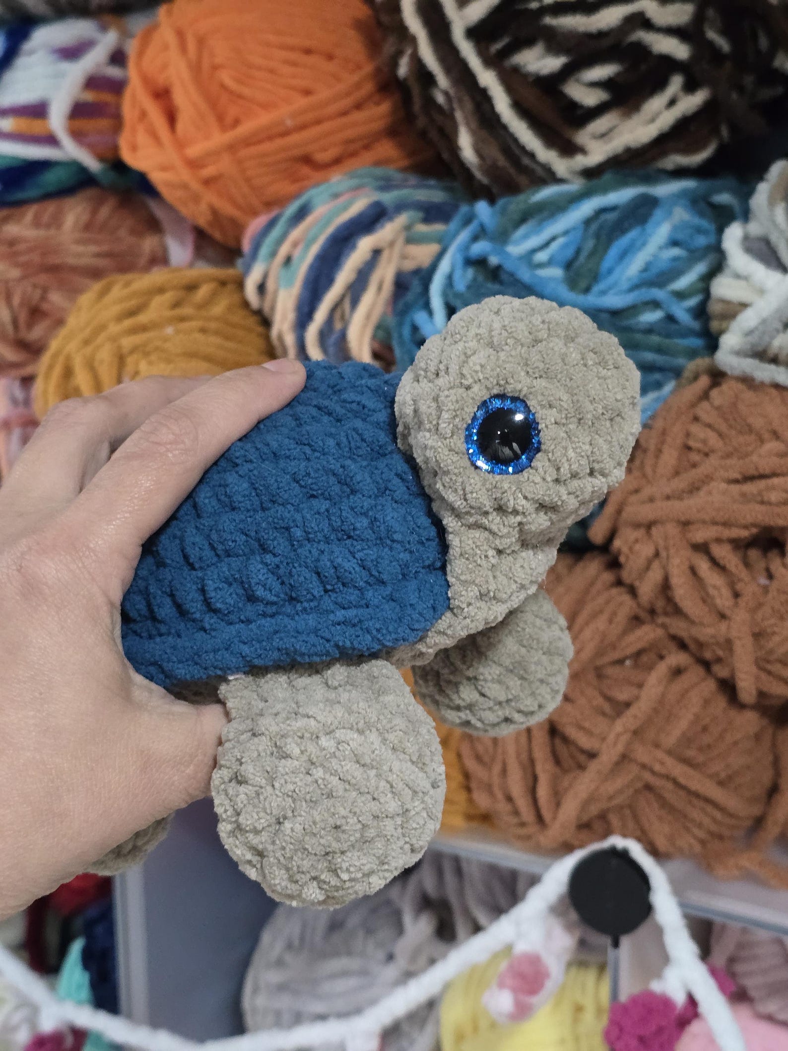 Crochet Pattern, Melvin the Turtle, No Sew Crochet Pattern, Turtle ...