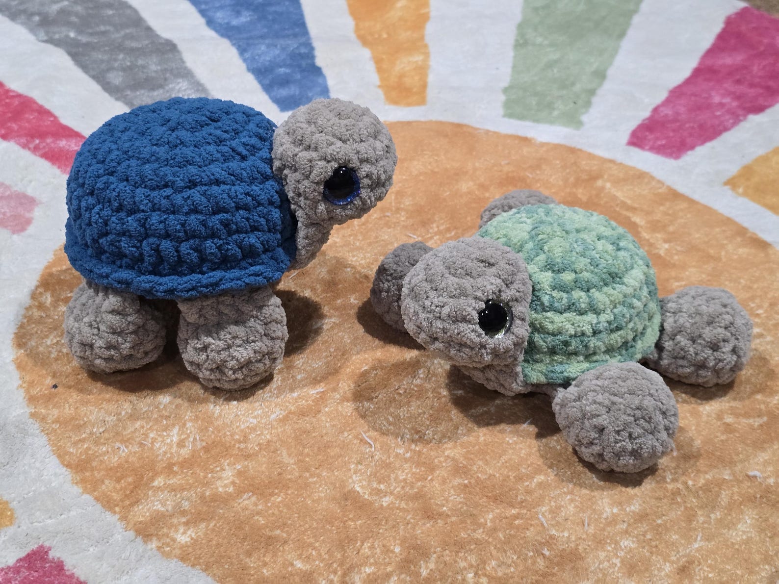 Crochet Pattern, Melvin the Turtle, No Sew Crochet Pattern, Turtle ...
