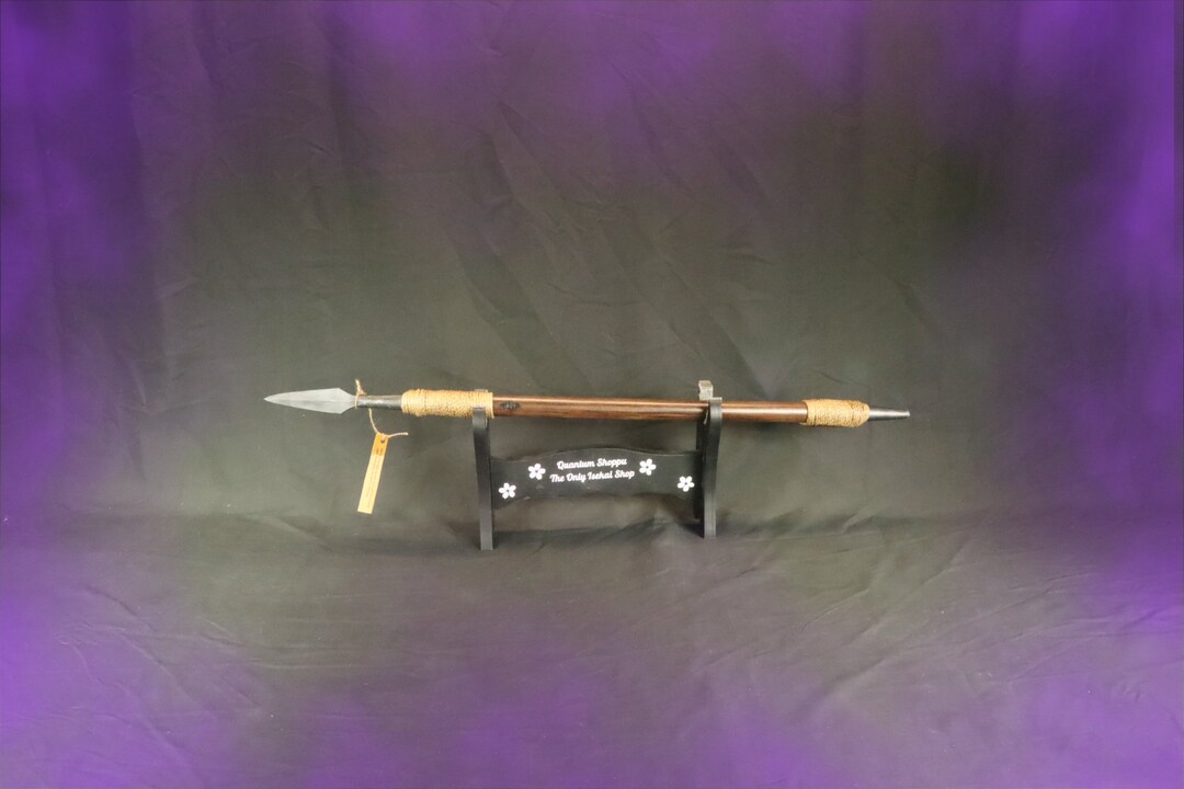 RARE Custom Handmade Completed Spear, 34 Fully Functional Tactical ...
