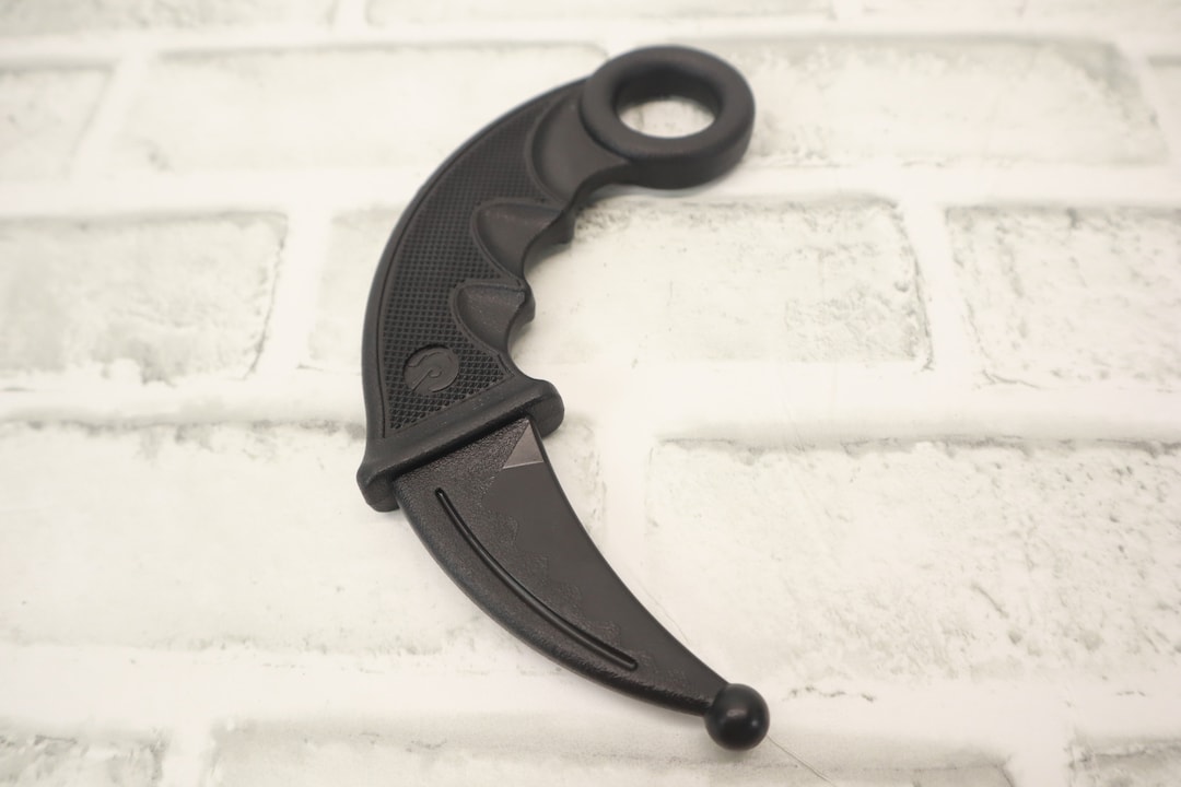 Black Practice Training Karambit Tactical Kids Friendly in ...