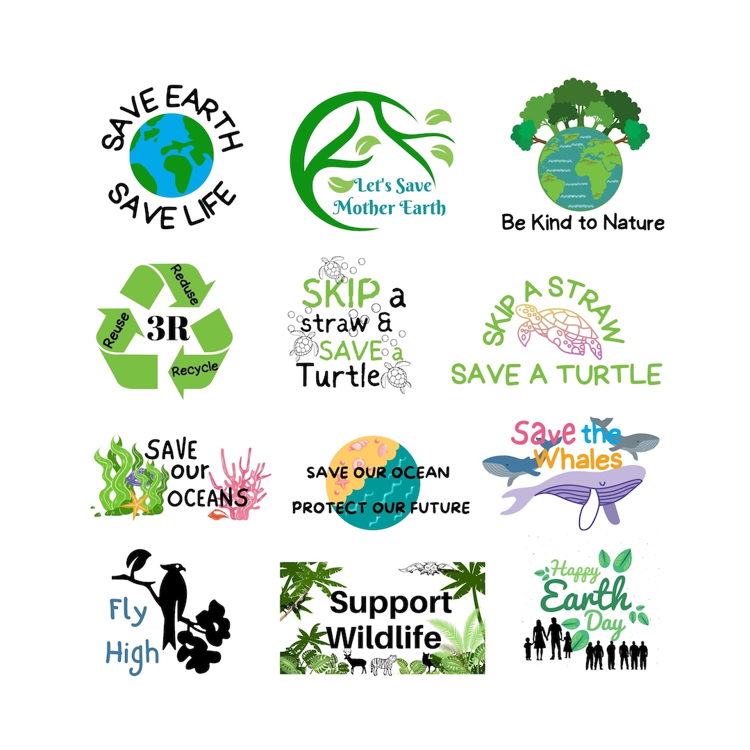 Save Mother Earth SVG Svg Png Jpg Files Cut Files, Clipart, Protect Our ...