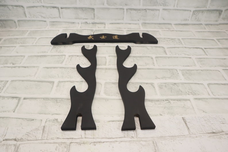 Wooden Table Stand All Black 3 Tier for Home Display Matte - Etsy