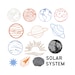 Solar System SVG, Planet, Sun, Moon | PNG JPG | Vinyl Decal, Laptop ...