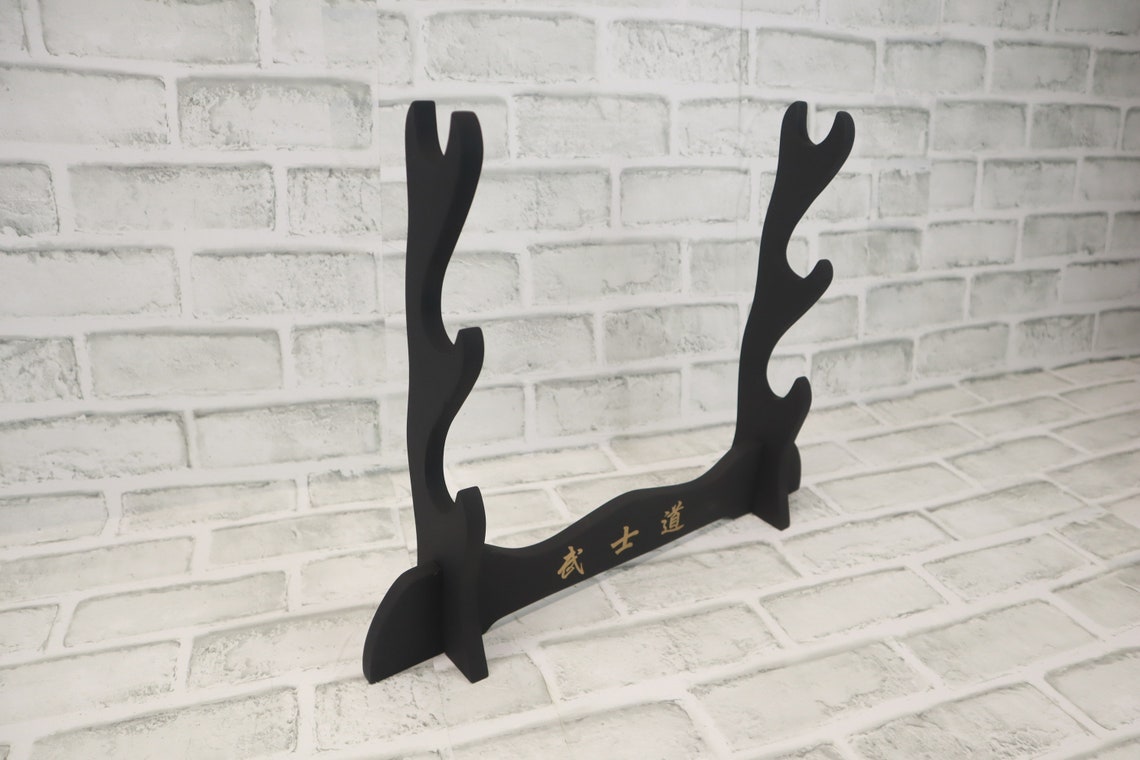 Wooden Table Stand All Black 3 Tier for Home Display Matte - Etsy