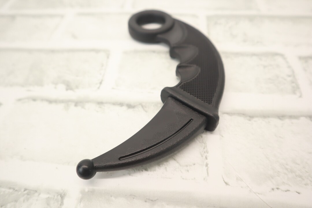 Polypropylene Karambit 6.7" Black Practice Training, Karate, Gift for ...