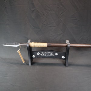 Authentic Hand Forged Spear, Short 33" Spear, Strong, High Carbon Steel ...