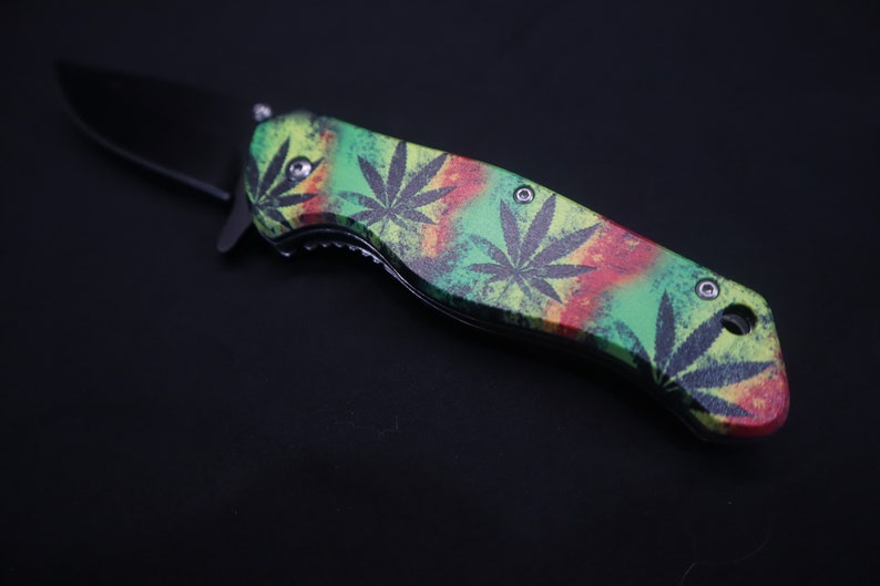 8 3D Printed Handle EDC Comb Knife Marijuana Gift for - Etsy