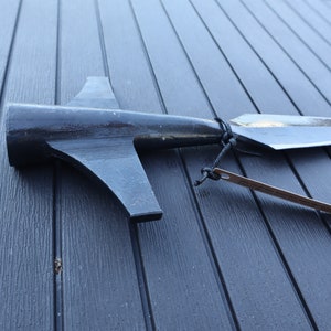 Sharp Hand Forged Boar Spear Head 12", High Carbon Steel Harden Spear ...