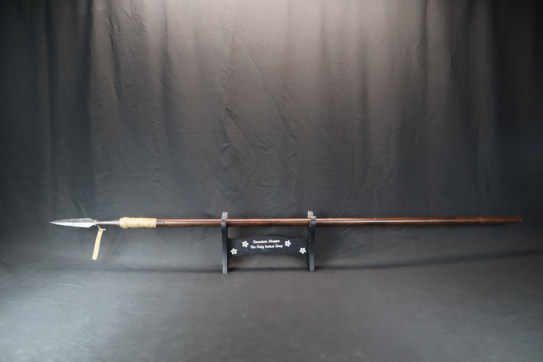 High Carbon Steel 68" Spear, Functional Medieval Inspired Historical ...