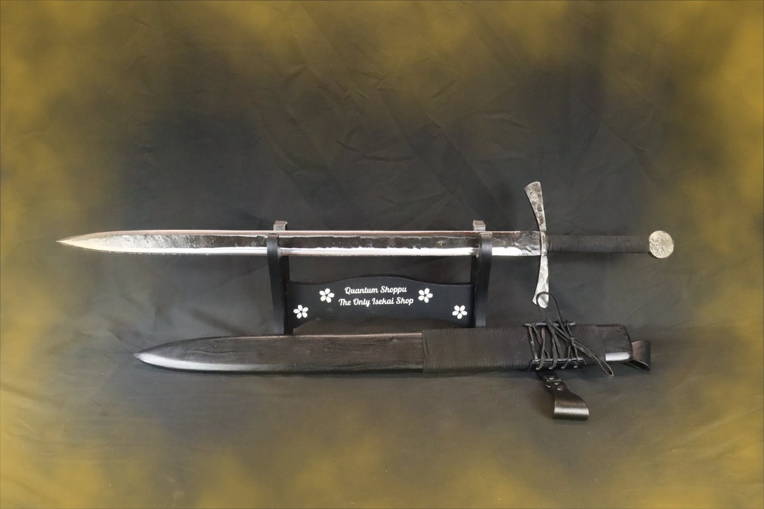 Handmade, Forge in Fire Finalist Sword, 37.5” Hand Forged Sword in High ...