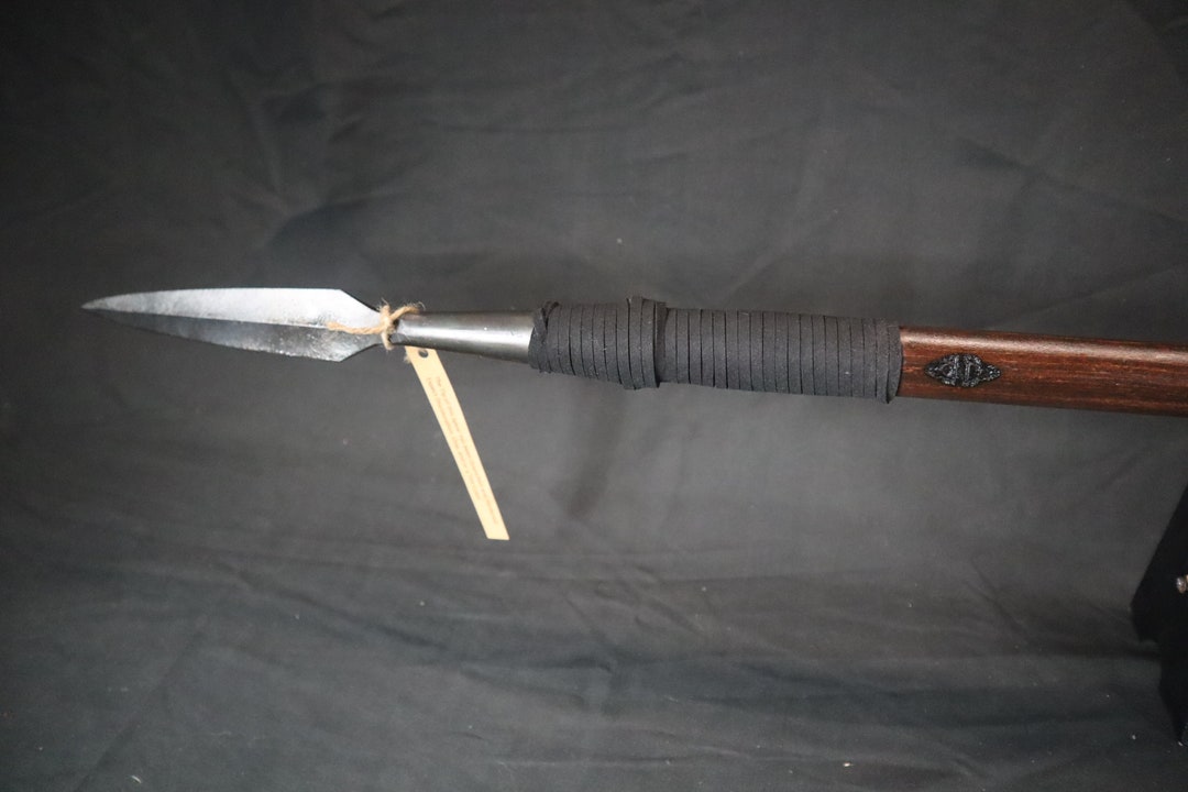 Handmade Heavens Weeping Medieval Arming Spear, Balanced, Quenched ...