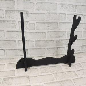 Wooden Table Stand All Black 3 Tier for Home Display Matte - Etsy