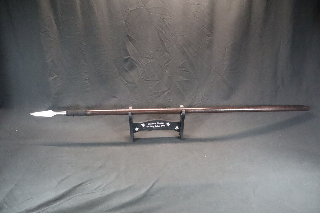 67 Handmade, High Caron Steel Dull Spear, Renaissance Fair Safe, Sturdy ...