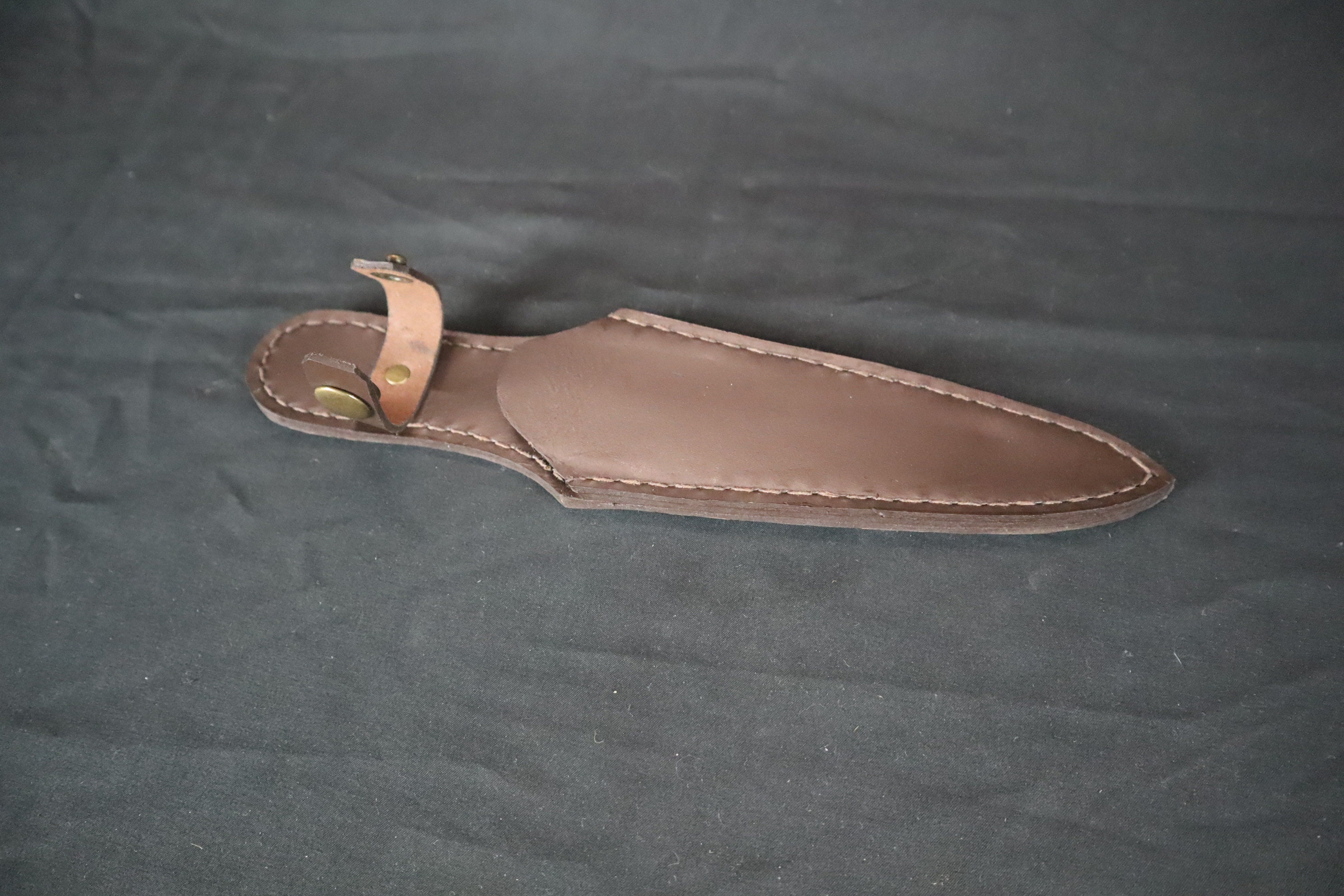 Handmade 9" Leather Spear Sheath for Our 11" Spear Head, Ship Next Day ...