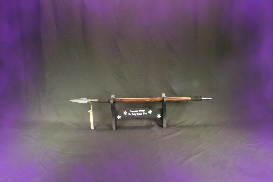 Rare One of a Kind Handmade 34", Butted Capped, High Carbon Steel Spear ...