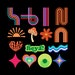 Groovy Line Art SVG, Boho Retro | Cut Files | JPG PNG | Files for ...