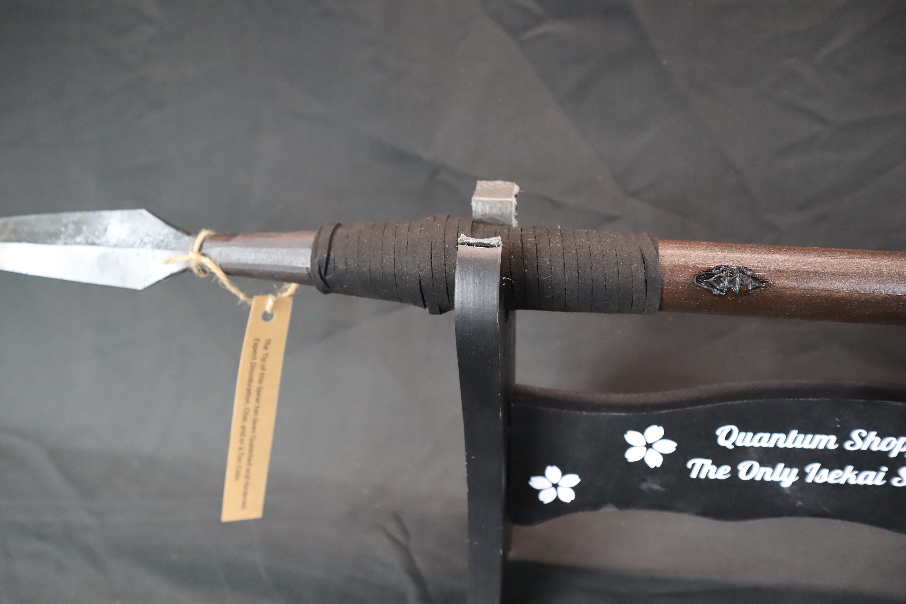 REAL Handmade Short Spear 33", Strong Sturdy Functional Spear, High ...