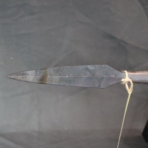 REAL Handmade Short Spear 33", Strong Sturdy Functional Spear, High ...