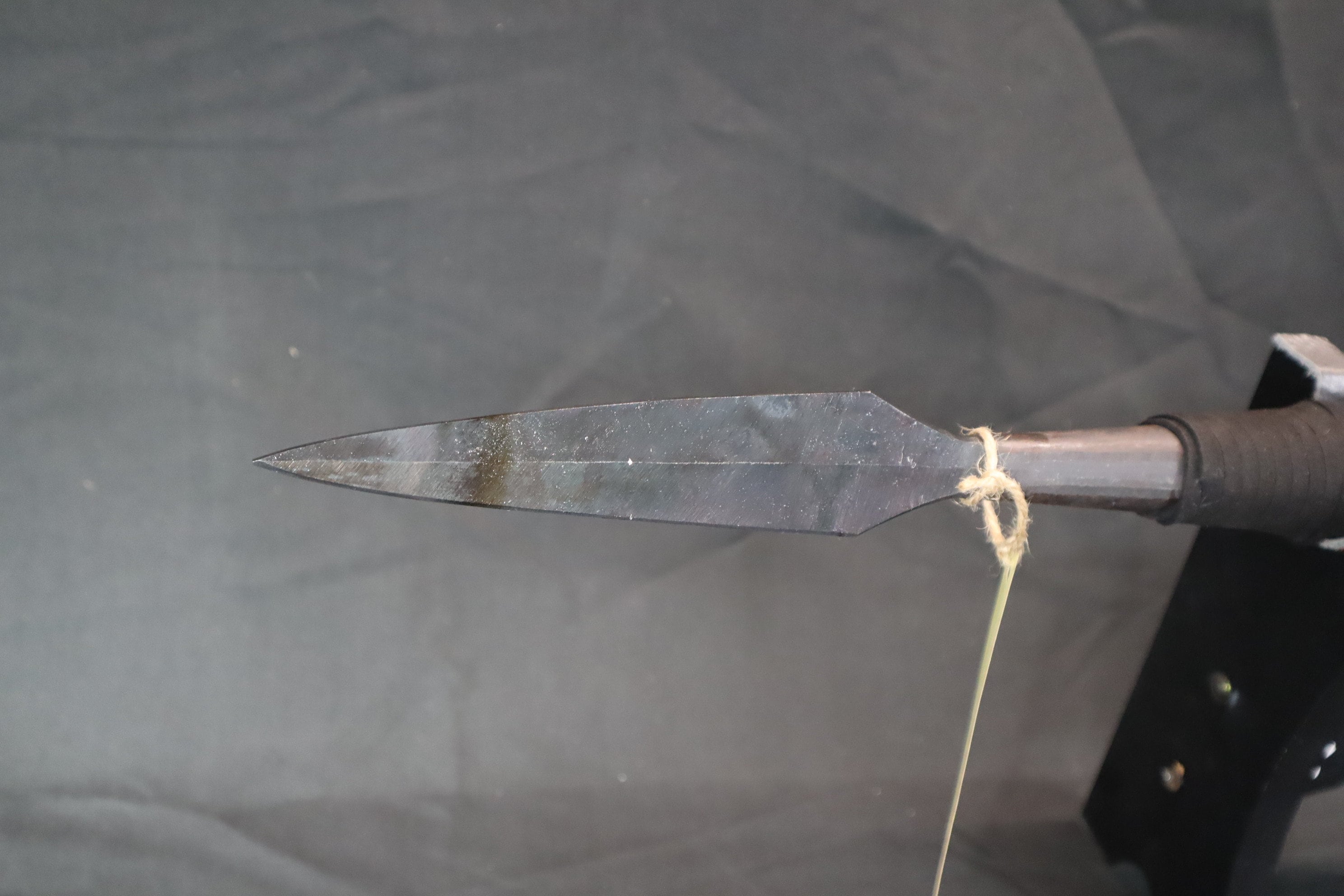 REAL Handmade Short Spear 33", Strong Sturdy Functional Spear, High ...