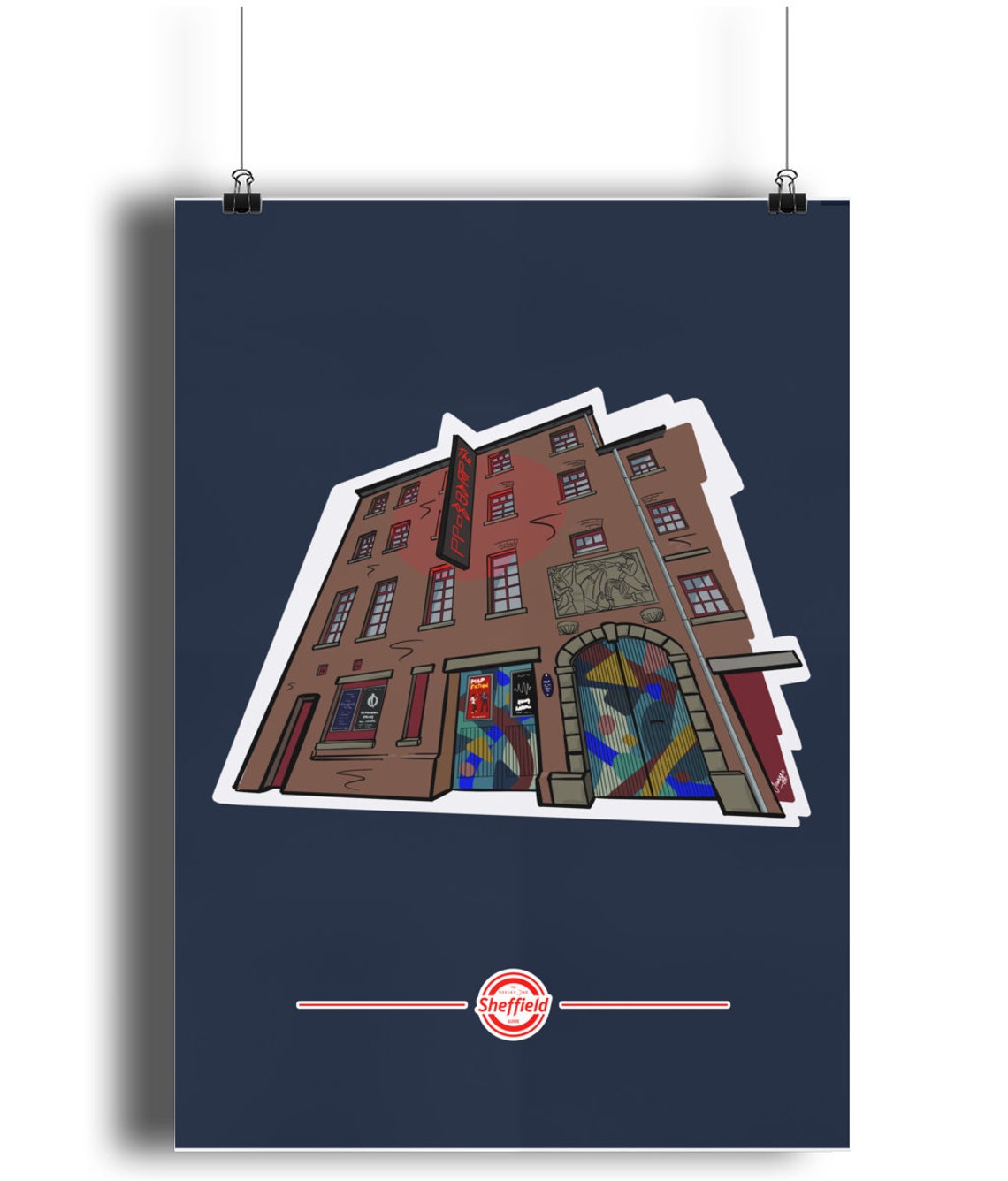 The Leadmill Sheffield Art Print: Iconic Music Venue Poster - Etsy