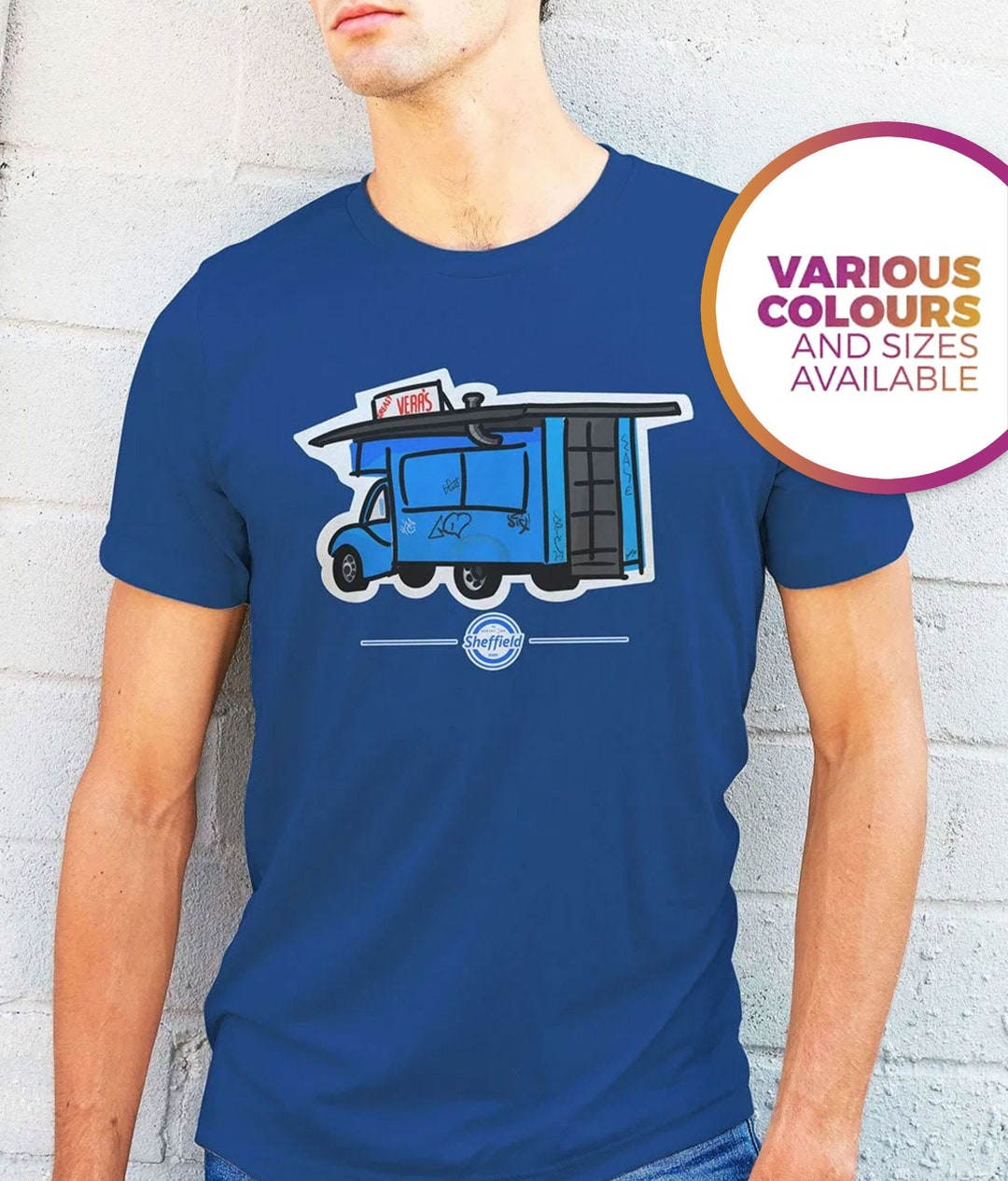 GREASY VERA'S SHEFFIELD T-shirt, Retro Sheffield History Unisex T-shirt ...