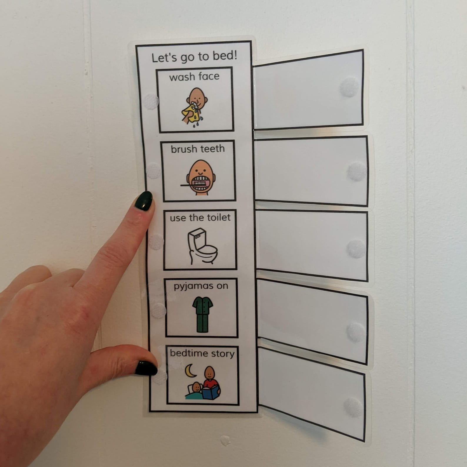 BEDTIME ROUTINE Visual Schedule Picture Sequence Behaviour Support - Etsy