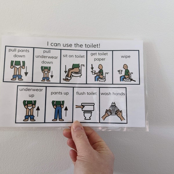 Shower Chart Autism - Etsy