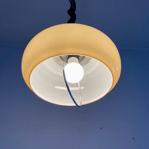 Vintage Caramel Color Opaline Glass Pendant Light - Etsy