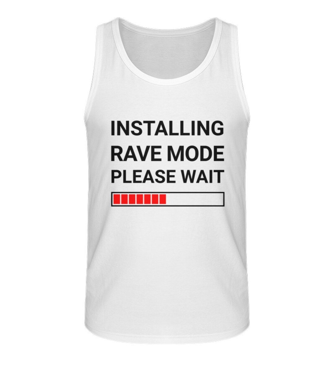 Installing Rave Mode Please Wait Men's Tank Rave - Etsy