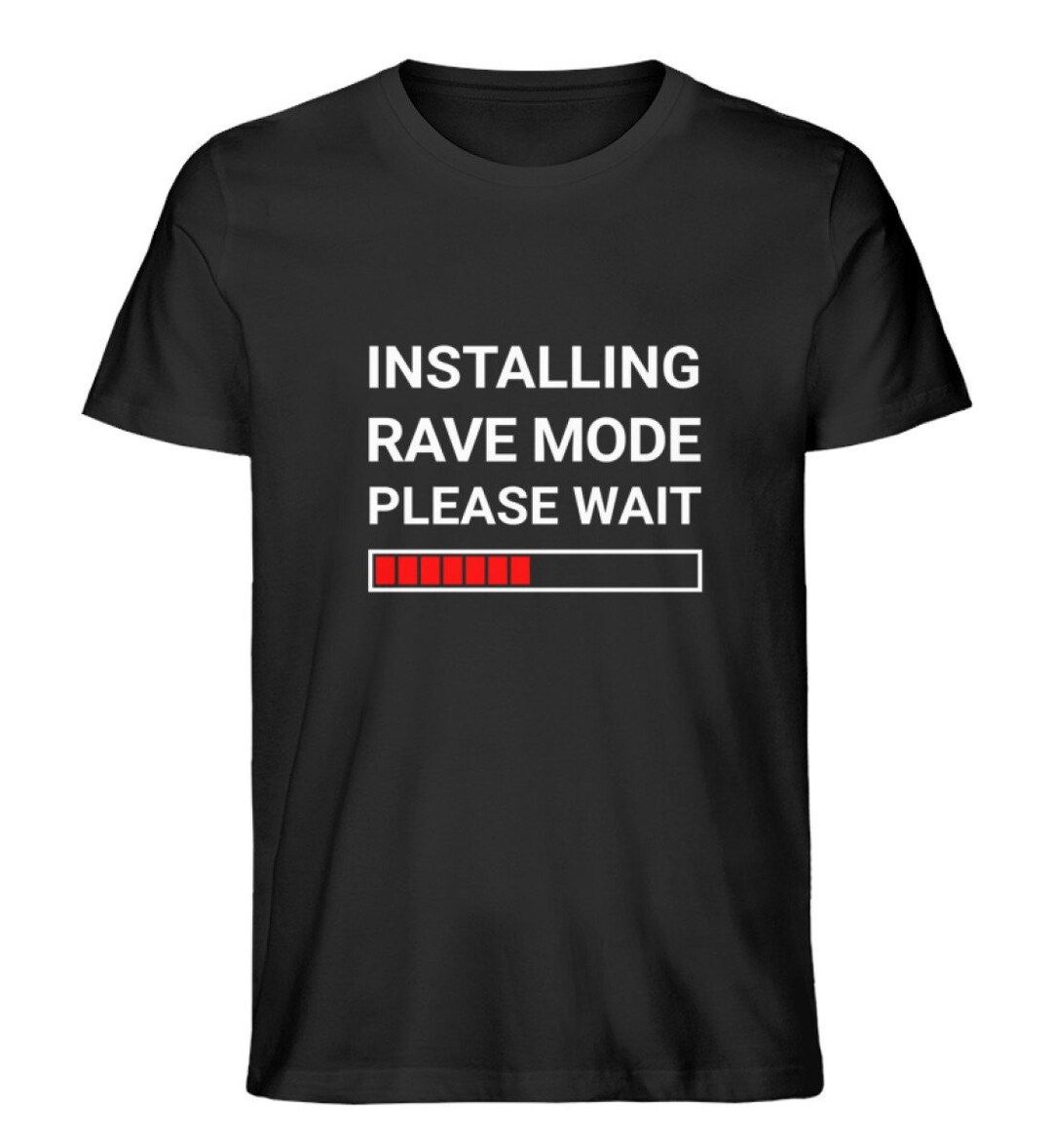 Installing Rave Mode Please Wait Men's Shirt Rave - Etsy