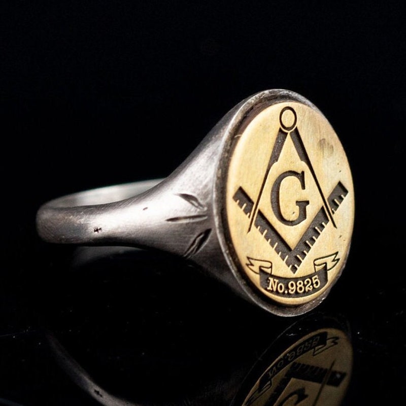 Unique Masonic Rings - Etsy