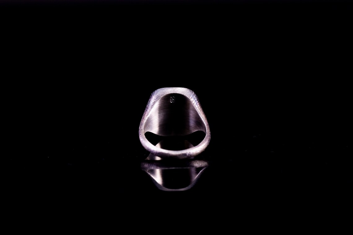 Masonic Ring, Master Mason Handmade Sterling Silver Men Signet Ring ...