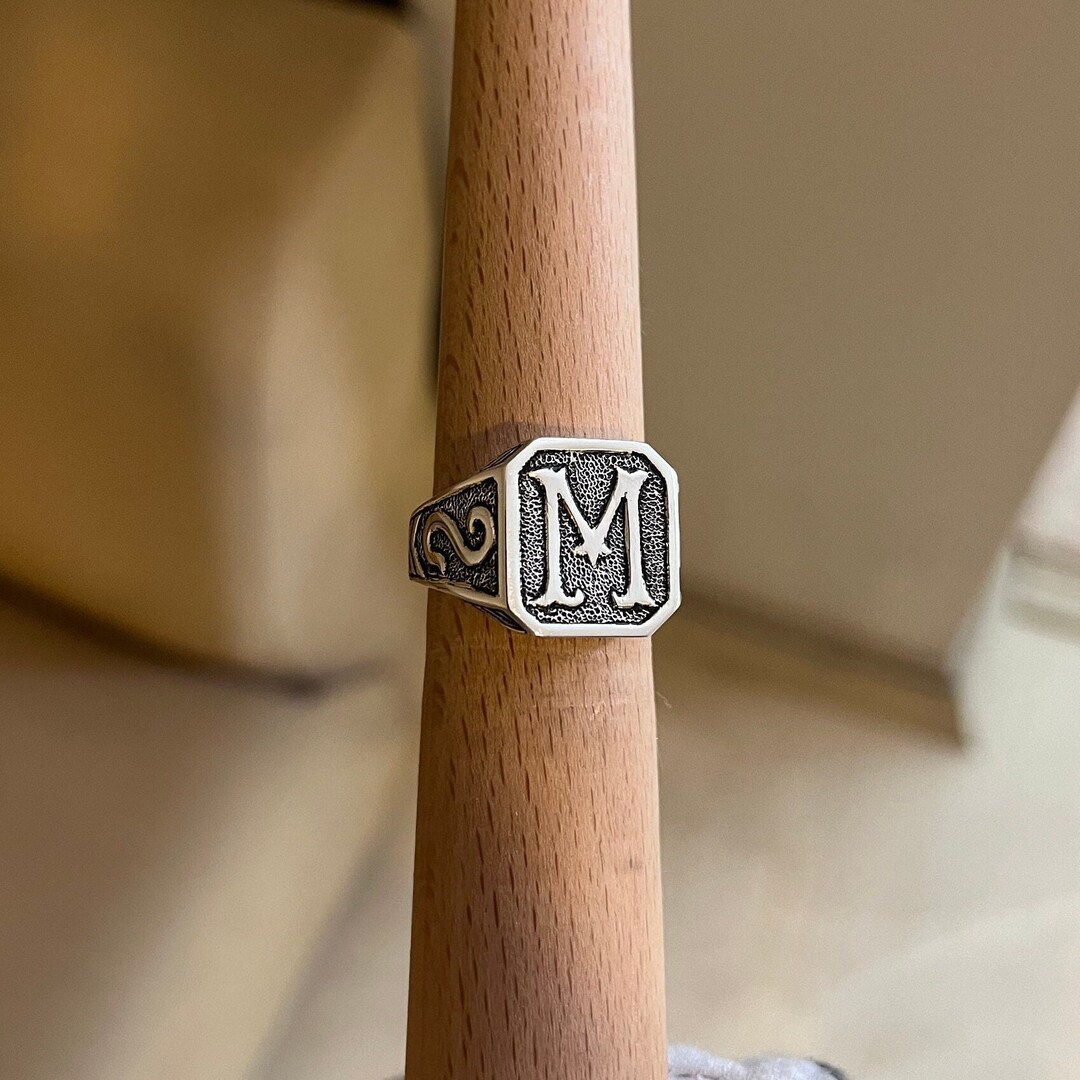 Custom Engraved Rings, Custom Signet Ring, Engraved Signet Ring ...