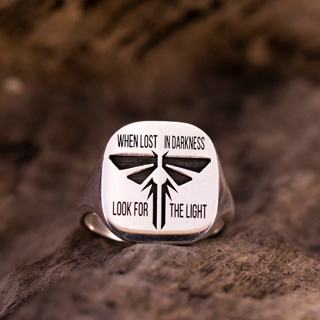 Firefly Signet Ring Women, Firefly Pinky Ring Men, Gamer Jewelry ...